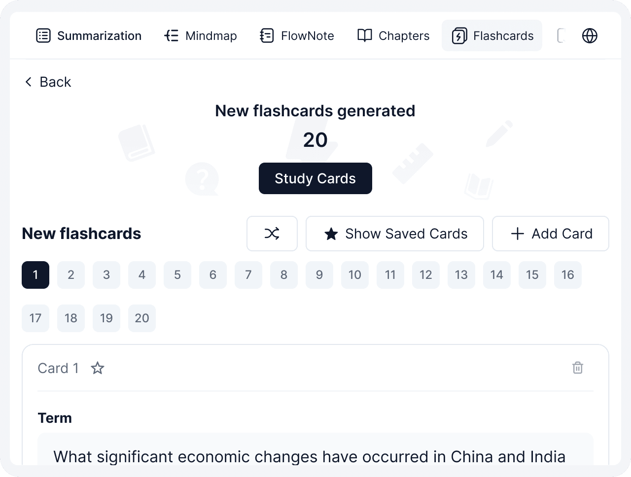 AI Flashcard Generator – Study Smarter | Cuflow